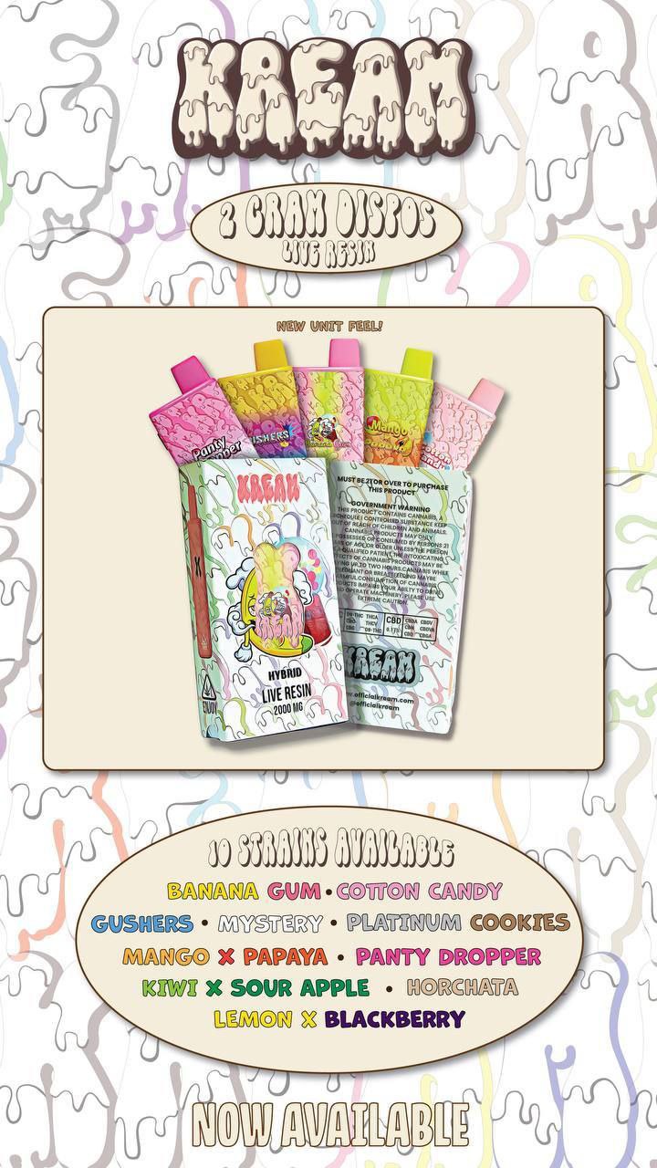 Kream Disposable Vape - Kream Official Store